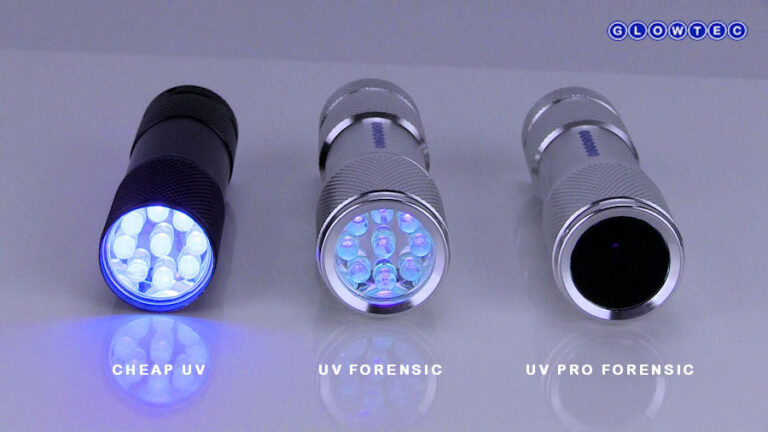 GLOWTEC UV PRO Forensic Torch – GLOWTEC